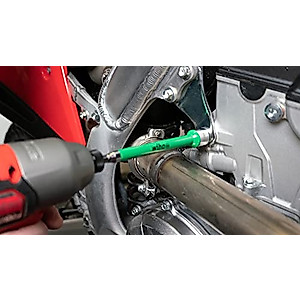 Wiha 70487 6 Piece Color Coded Magnetic Nut Setter Metric Set