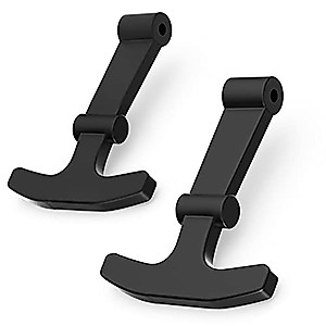 ALIENSX Universal Replacement Lid Latches for Yeti Tundra and Roadie Coolers, Durable Rubber T-Latch Design, Helps Save Fingers/Knuckles, fits Yeti, RTIC & Other Related Coolers (New Black)