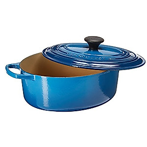 Le Creuset Enameled Cast Iron Signature Oval Dutch Oven, 5 qt. , Marseille