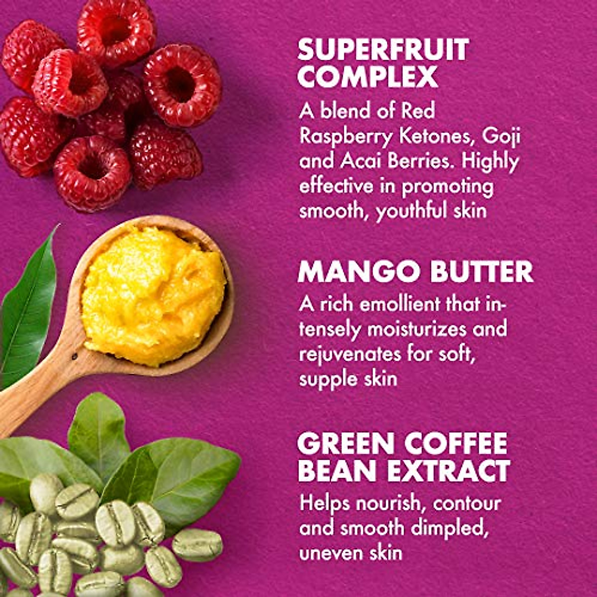 SheaMoisture Hand & Body Exfoliator SuperFruit Complex Exfoliating Scrub for Dry Skin with Shea Butter 12 oz