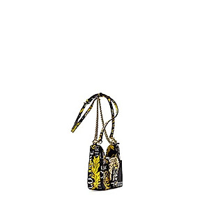 Versace Jeans Couture women Logo couture hobo bags black - gold
