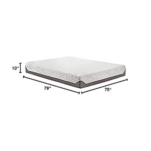 Boyd Sleep Cooling Air Flow Gel Memory Foam Mattress, 10" King