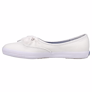 Keds Women's The Mini Sneaker, White, 6