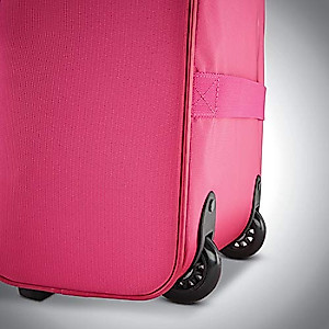 American Tourister 4 Kix Expandable Softside Luggage, Pink, Underseater