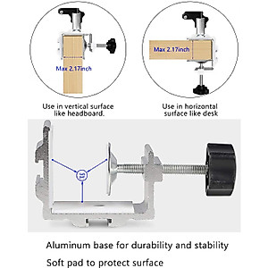 Tablet Stand for Bed, Adjustable and Foldable Tablet Stand Holder with 360 Degree Rotation for 4.7-10.5 inch iPhone Ipad Cellphone Tablet