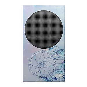 Head Case Designs Officially Licensed Simone Gatterwe Blue Dreamcatcher Art Mix Vinyl Sticker Gaming Skin Decal Cover Compatible With Xbox Series S Console and Controller Bundle