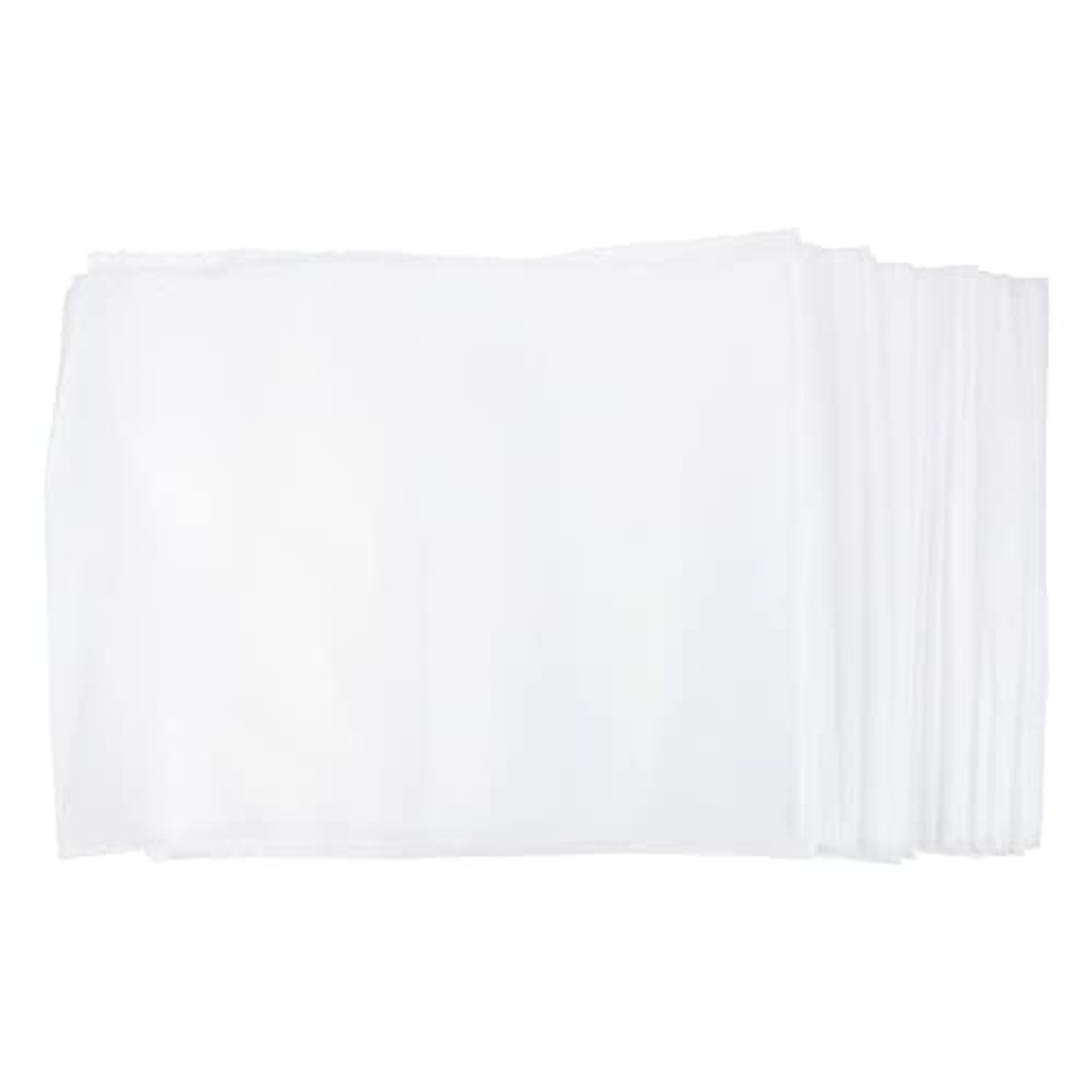 Cabilock 100Pcs Non- Woven Fabric Storage Bags Space Saver Bags Travel Shoe Bags Fabric Clothing Storage Bags Dust Cover Pouch Packing Bags