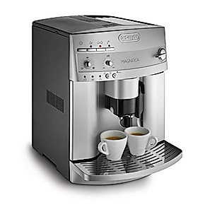 De'Longhi ESAM3300 Magnifica Super Automatic Espresso & Coffee Machine, Silver