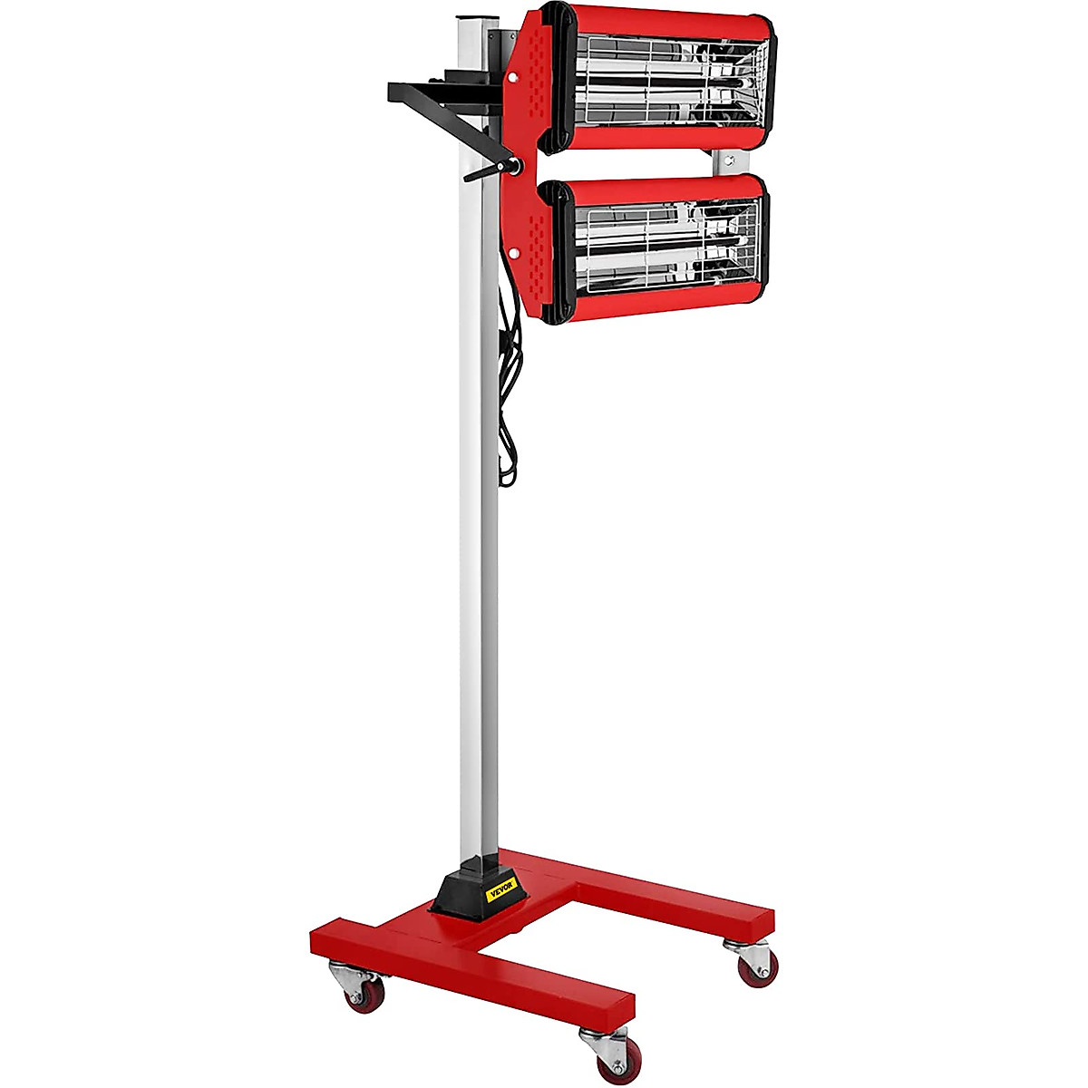 Bestauto 2000W Baking Infrared Paint Curing Lamp Short Wave Infrared Heater Car Bodywork Repair Paint Dryer/Stand