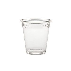 PARTY BARGAINS Clear Plastic Cups, 3 oz, 100 Pack Disposable Drinking Glasses, Juice, Iced Coffee, Cold Drinks, Soda, Water Cups