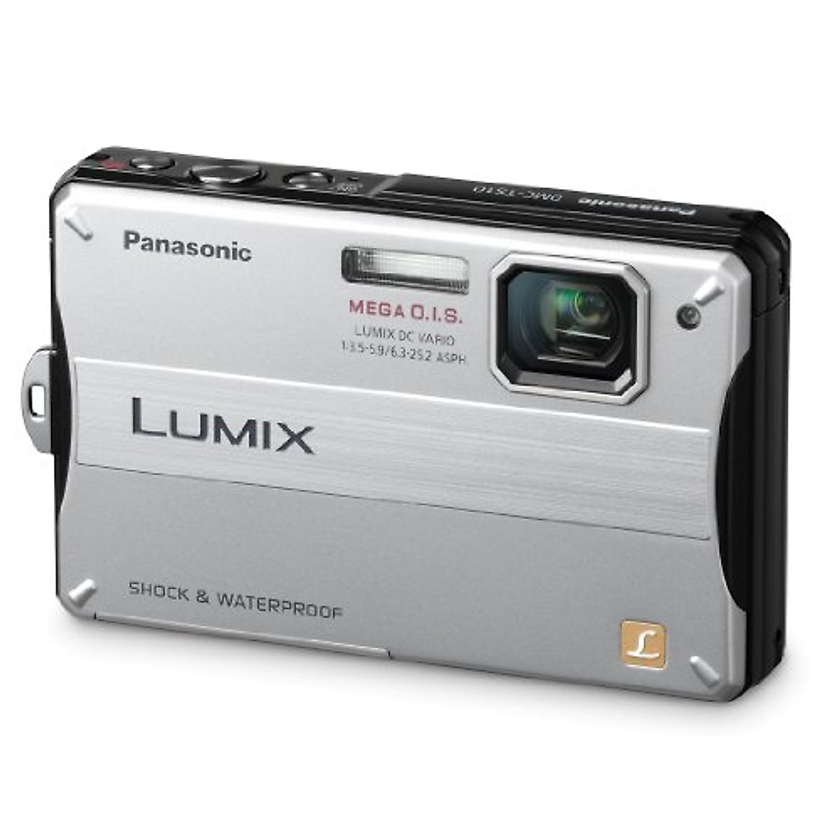 Panasonic Lumix DMC-TS10 14.1 MP Digital Camera with 4x Optical Image Stabilized Zoom and 2.7-Inch LCD (Silver)