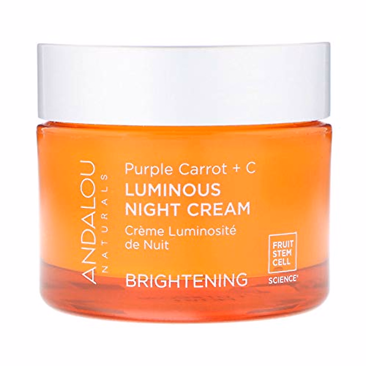 Andalou Naturals Night Crm Prpl Carrot+c