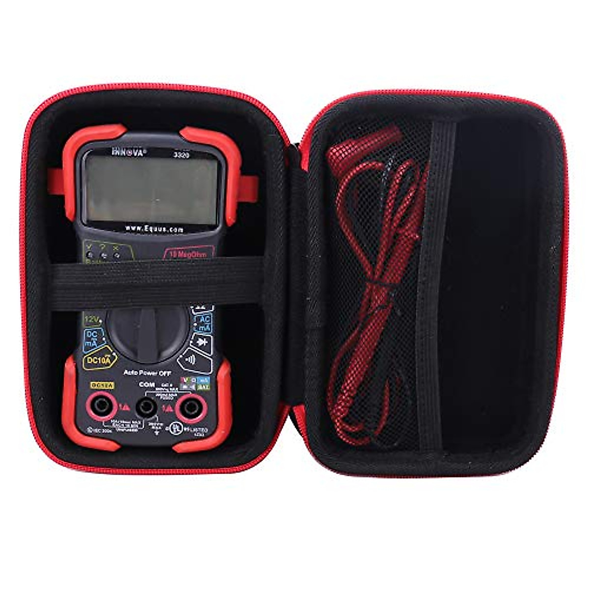 Aenllosi Hard Case Replacement for Fits INNOVA 3320/3340 Auto-Ranging Digital Multimeter (red)