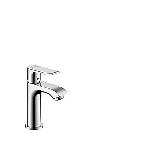 hansgrohe Metris Modern Upgrade Easy Install 1-Handle 1 6-inch Tall Bathroom Sink Faucet in Chrome, 31088001