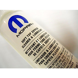 Mopar Jeep Wrangler Soft TOP Zipper Cleaner LUBE OEM