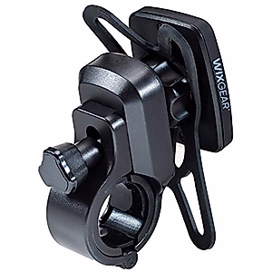WixGear Magnetic Bike Mount, Universal Magnetic Bicycle & Motorcycle Handlebar Phone Holder for Cell Phones and GPS with Fast Swift-Snap Technology, Magnetic Bike Phone Holder