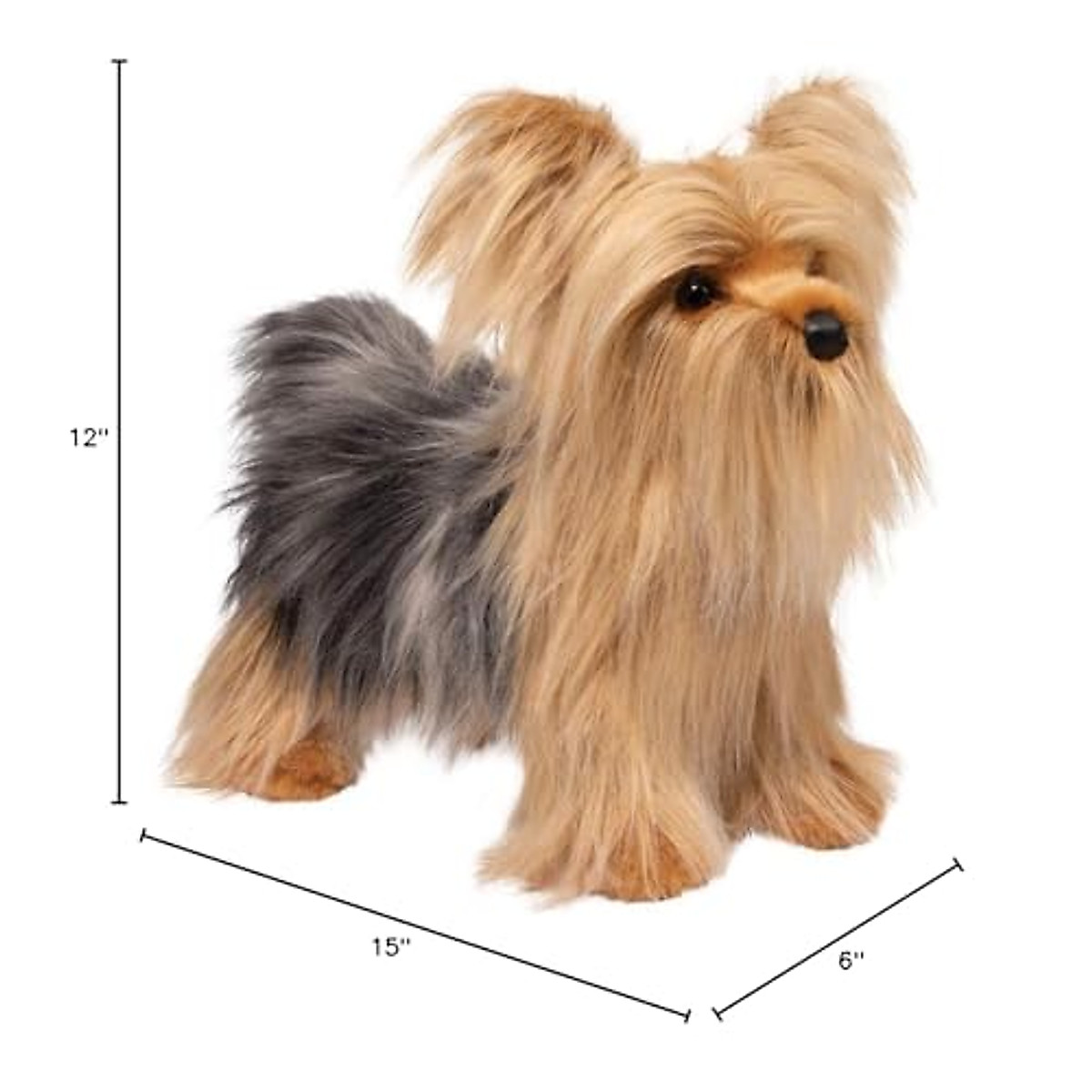 Douglas Brenton Yorkie Dog Yorkshire Terrier Plush Stuffed Animal