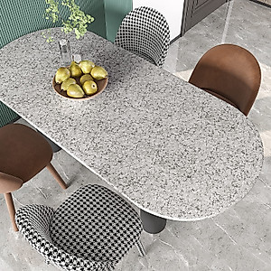 VEELIKE 15.7''x118'' Granite Contact Paper for Countertops Waterproof Self Adhesive Grey Granite Wallpaper Peel and Stick Countertops for Kitchen Bathroom Counter Top Removable Decorative Film Vinyl