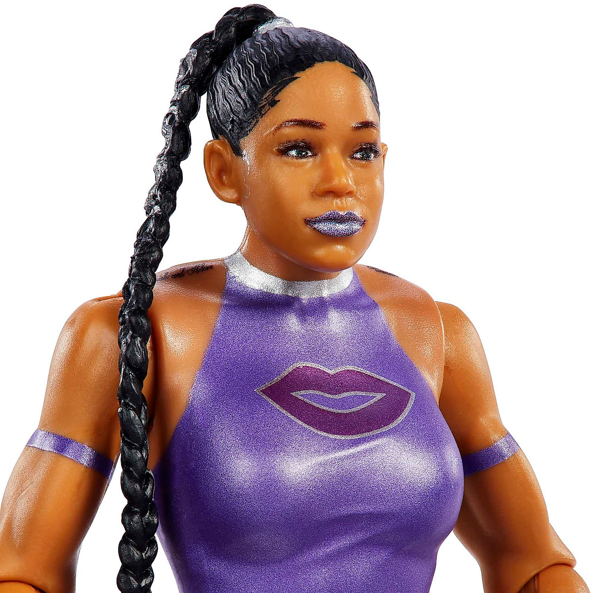 Mattel WWE WrestleMania Bianca Belair Action Figure, Collectible with 10 Points Articulation & Life-like Detail, 6-inch
