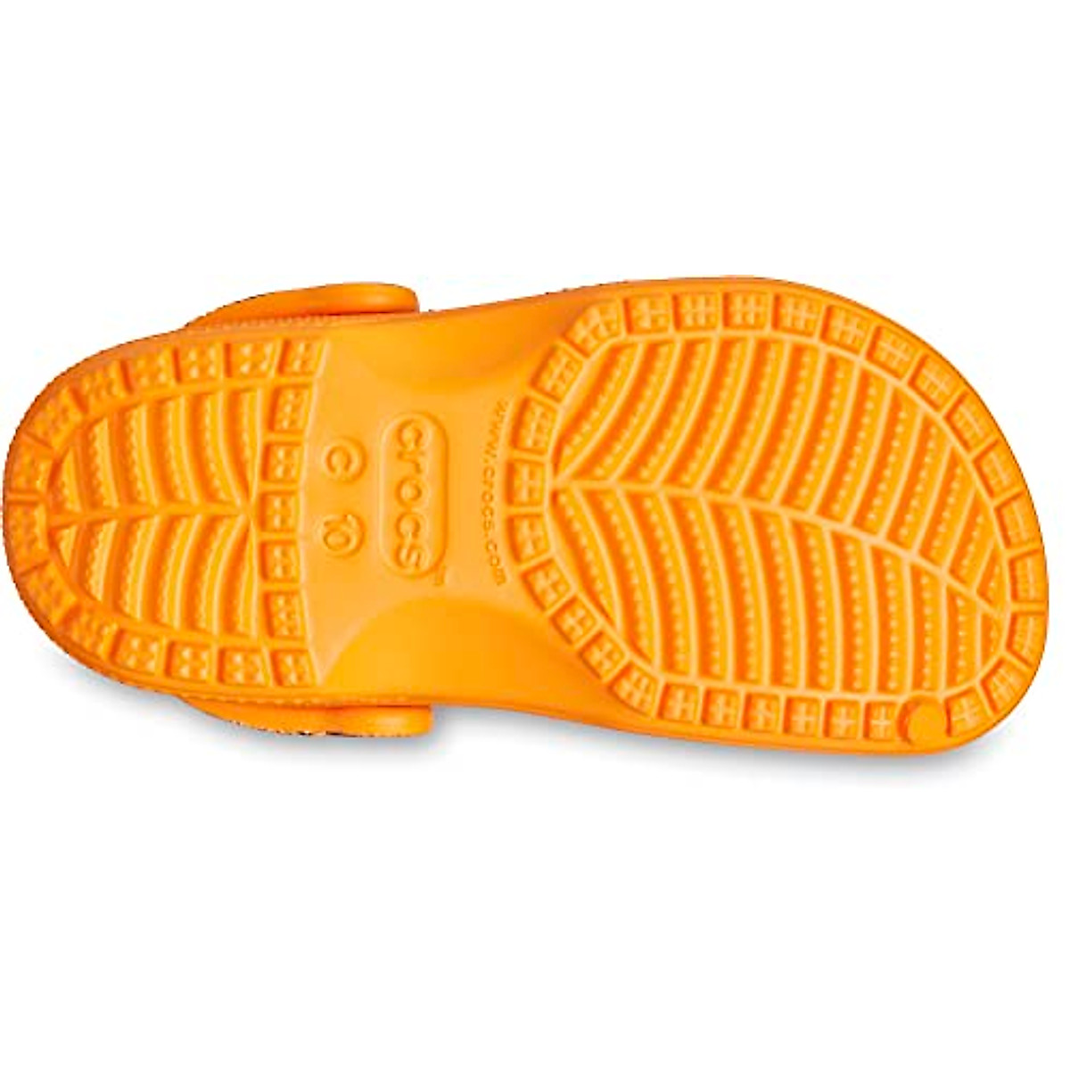 Crocs Jurassic World Classic Clogs, Dinosaur Kid and Toddler Slippers, Orange Zing, 5 US Unisex