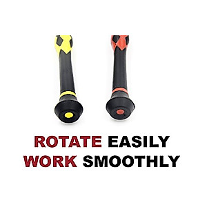 Kutir Precision Screwdriver Set (Set of 6) - Magnetic Flathead and Philips With Separate Colors Handle - Professional Repair Tool Kit For Electronics, iPhone, SmartPhone, PC, Jewelry, Watch, Eyeglass