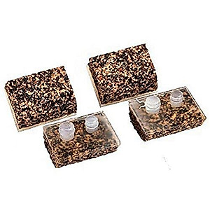 Hayward AXV413P Light Grey Vinyl Shoes Replacement for Select Hayward Pool Cleaners, Set of 4