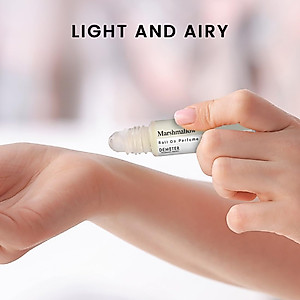 DEMETER Marshmallow Roll On Perfume Oil, 0.33 Oz, Long-Lasting