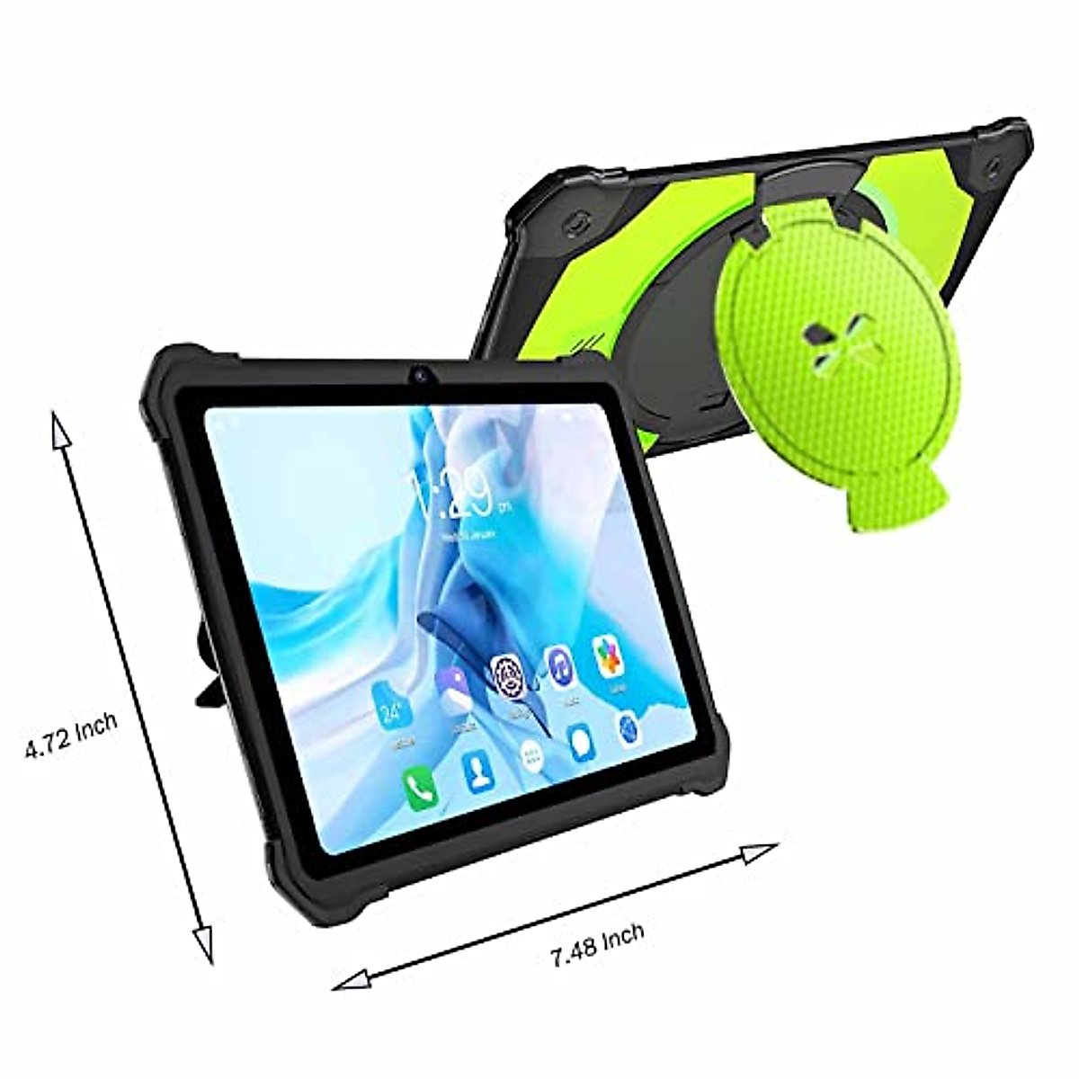 Fufafayo HD 7 Inch Android Tablet IPS High Definition Screen WiFi Bluetooth Voice Call Game Video Learning Tablet Function, Tablet, Learning Tablet, Tablets, Android Tablet