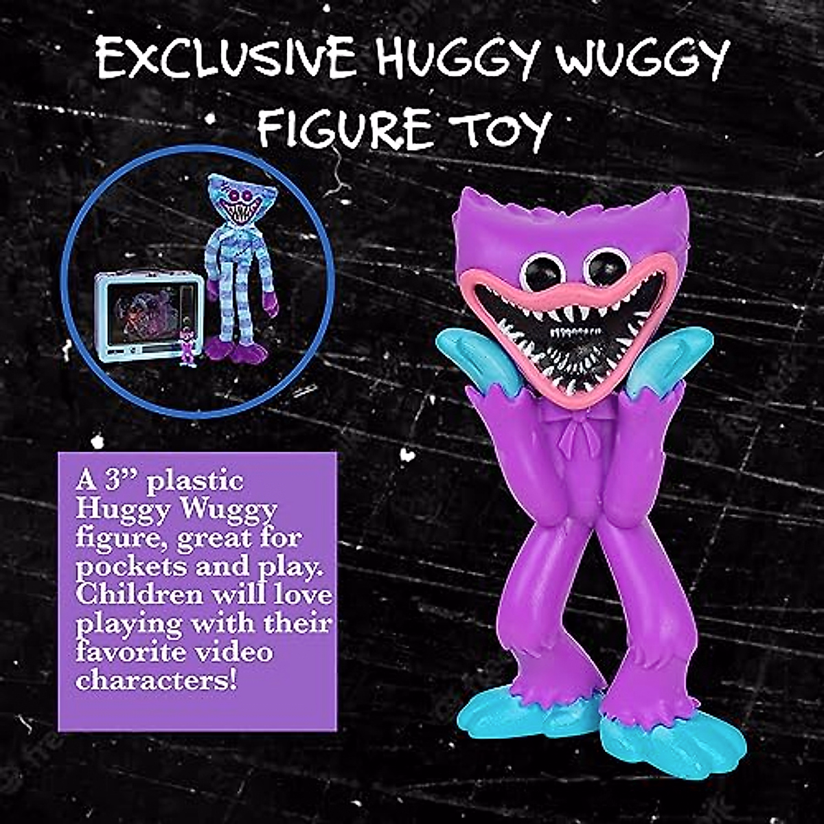 UCC DISTRIBUTING Poppy Playtime Huggy Wuggy & Friends PJ Pug-a-Piller ...