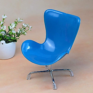 Hedgehog Chair Mini Plastic Swivel Seat Small Animal Toys Habitat Decor Cage Accessories Hedgehog Supplies Photo Props Chair Toy for Hedgehog,Bird,Parrot,Mouse,Chinchilla, Rat,Gerbil,Dwarf Hamster