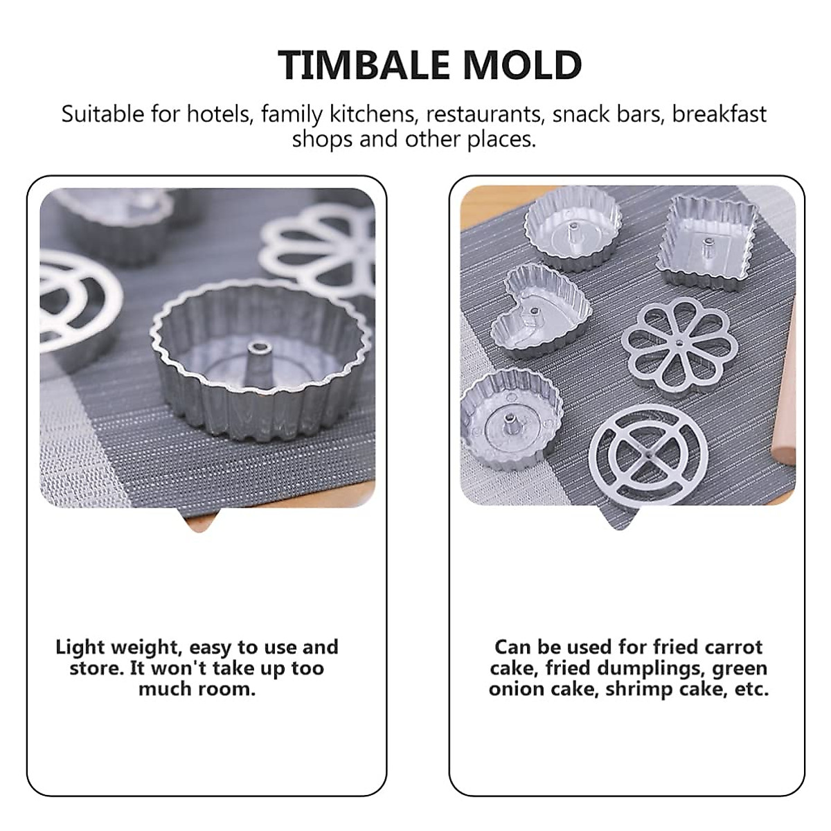 Hemoton 7pcs Rosette and Timbale Set Aluminum Waffle Molds Swedish Rosette Cutter Bunuelos Molds Waffle Molds Rosettes Set for Baking Cake Cookie