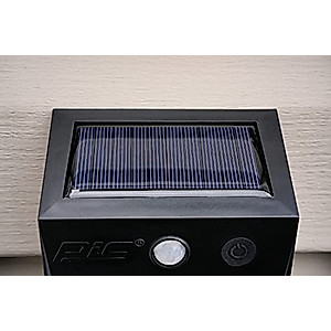 PIC 2-in-1 Solar Bug Zapper and Motion Sensor LED Light, Outdoor Electric Insect Killer, Mosquito Fly Zapper Trap for Outdoor Use