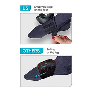 Skywin-VR Tracker Straps for HTC, Vive Tracker Straps -2 Pack, Adjustable Tracker Straps,VR Full Body Tracking for Foot, Tracking in Virtual Reality