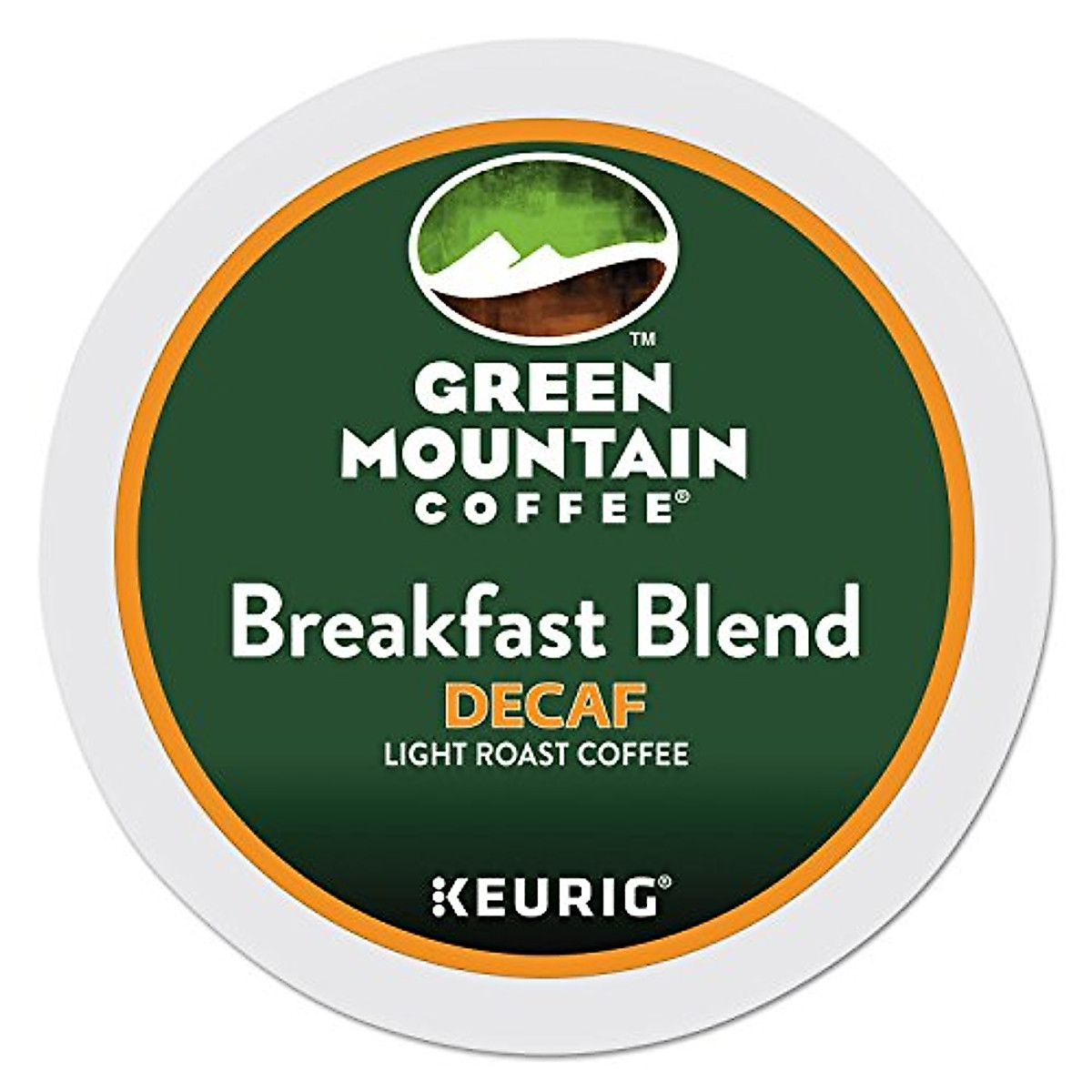 Green Mountain Coffee Decaf Breakfast Blend (Light Roast Coffee), K-Cup Portion Pack for Keurig K-Cup Brewers (Pack of 24)