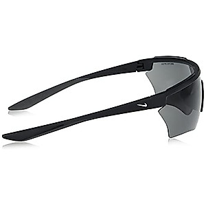 Nike Windshield Elite Pro Rectangular Sunglasses, Matte Black, 60/13/130