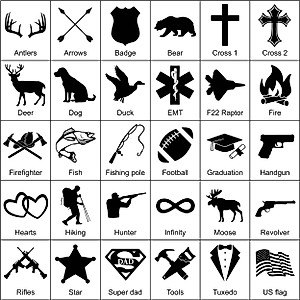 MTech MT423BK Laser Engraved Personalized Pocket Knife, Valentine's Gifts, Christmas Gifts for Husband, Dad, 30 Optional Icons