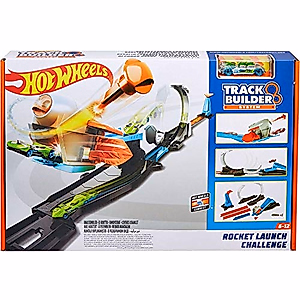 Hot Wheels Track Builder Rocket Launch Challenge playset