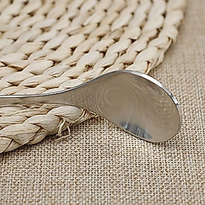6 Pcs 12 Inch Bar Mixing Spoon Cocktail Spoon Stainless Steel Bar Long Spoon With Spiral Pattern
