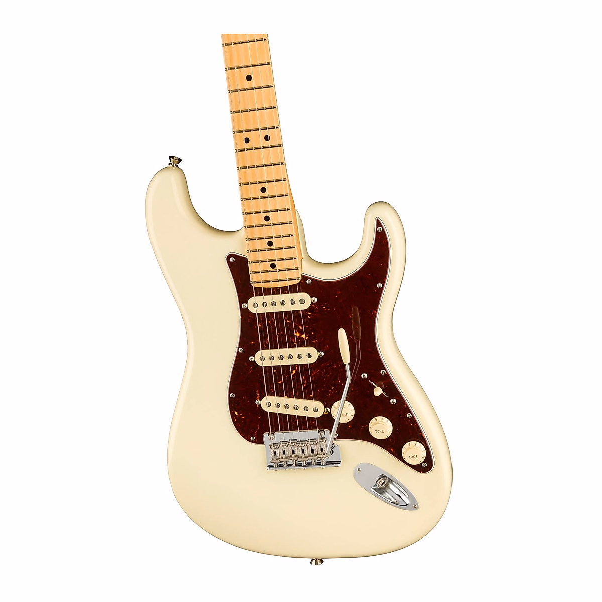 Fender American Professional II Stratocaster - Olympic White with Maple Fingerboard