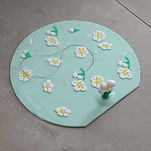 3pcs Floor Drain Bathtub Odors Stoppers for Drain Bathroom Odors Stoppers Drain Cover Odors Stoppers Cover Odors Stoppers Bathtub Drain Sink Cover Kitchen Sewer Drainer Stoppers