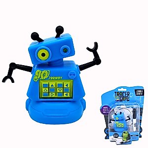 TracerBot – Mini Inductive Robot That Follows The Black Line You Draw. Fun, Educational, and Interactive STEM Toy with Limitless Ways to Play! Promotes Logic and Creativity Training.