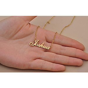 HUAN XUN Custom Made Dainty My Name Necklace Best Friendship Jewelry Gifts for Her Cobi