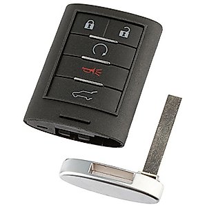 Car Key Fob Keyless Entry Remote fits Cadillac SRX 2010 2011 2012 2013 2014 2015 (NBG009768T)