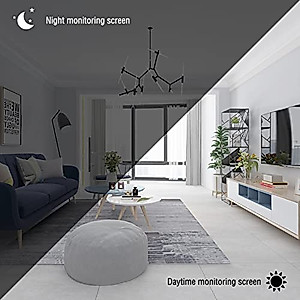 Stavix 2.4GHz Wireless Surveillance Security 1080P Indoor Camera, for Home Pet Dog Cat, Night Vision, Motion Detection, Two Way Audio, Sound Detection