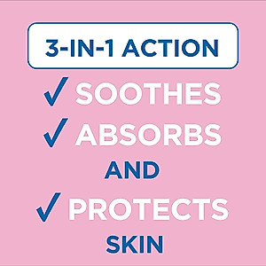 Caldesene Medicated Protecting Powder with Zinc Oxide & Cornstarch-Talc Free, 5 oz | Pack of 3