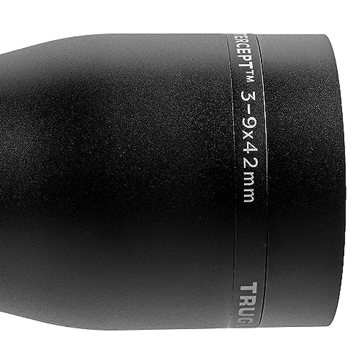 TRUGLO TRU-BRITE 30 Series Illuminated Tactical Rifle Scope with Etched Illuminated Dual Color Reticle and Scope Mount, 3-9 x 42mm, Black