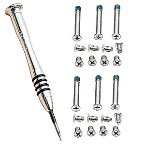 HXHLWN 2 Sets Replacement Screws with Screwdriver for Apple MacBook Pro 13" 15" 17" A1278 A1286 A1297 2009-2012