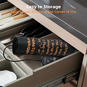 Bread Proofer Bread Dough Starter - Adjustable Temperature Dough Proofer with Thermostat Control Bread Warming Mat