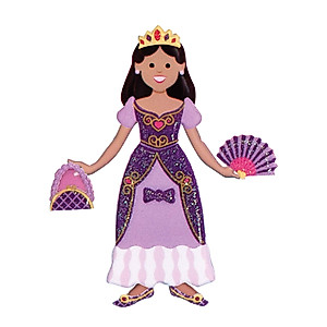 Melissa & Doug Puffy Sticker Pads Set: Fairy, Dress-Up, and Mermaid - 216 Reusable Stickers