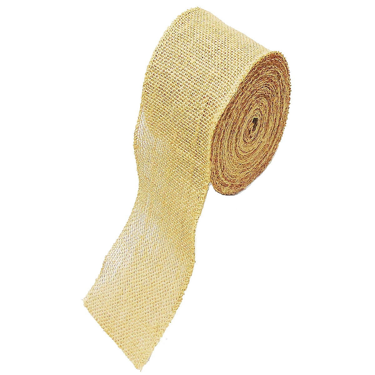 3 roll Pack Burlap Ribbon 3" x 5 Yards Natural Jute Total 3 X 5 Yard Rolls, (Natural, 3inch X 15yards)